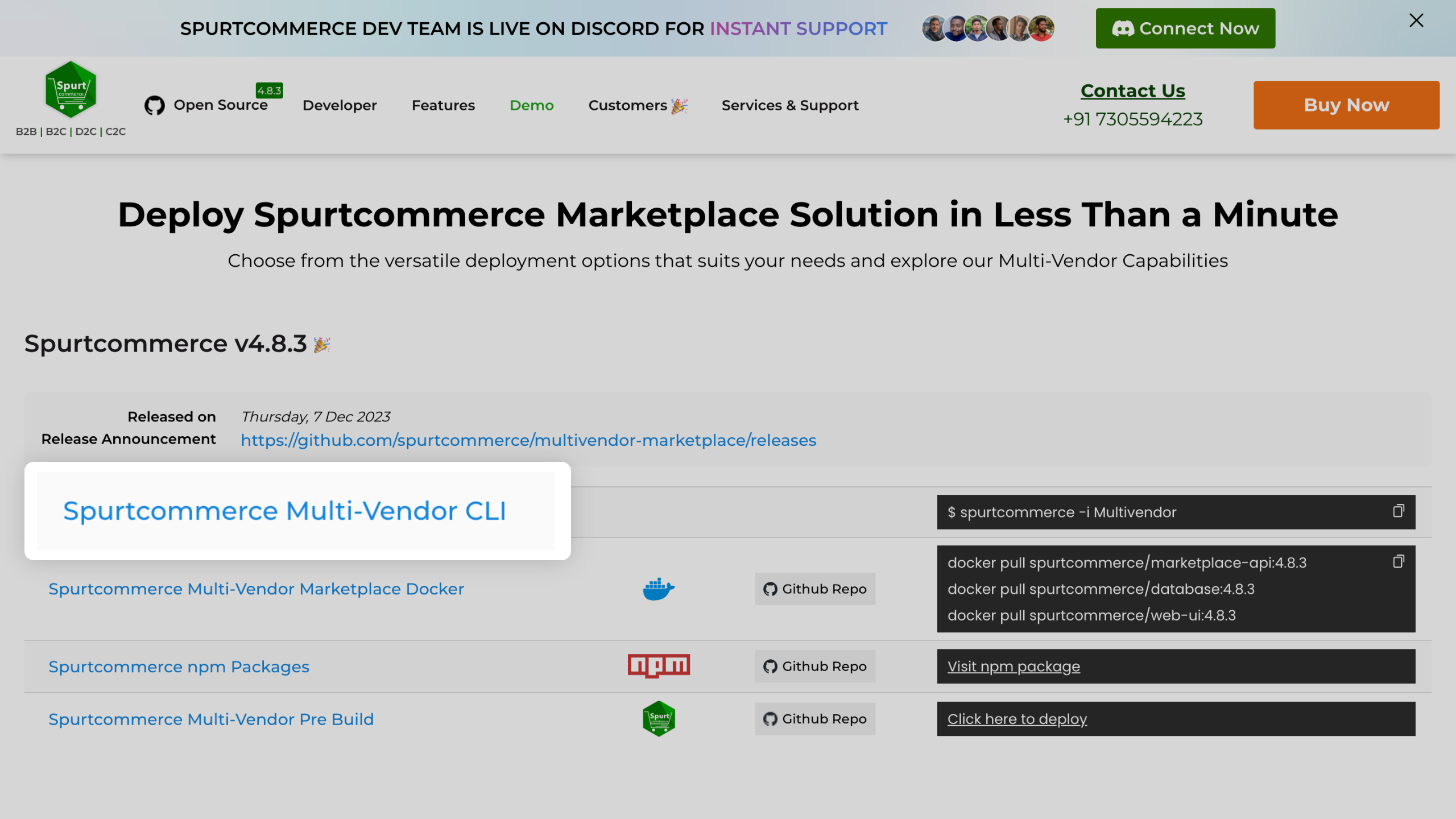 Automating Spurtcommerce Multi-Vendor Solution Deployment using CLI